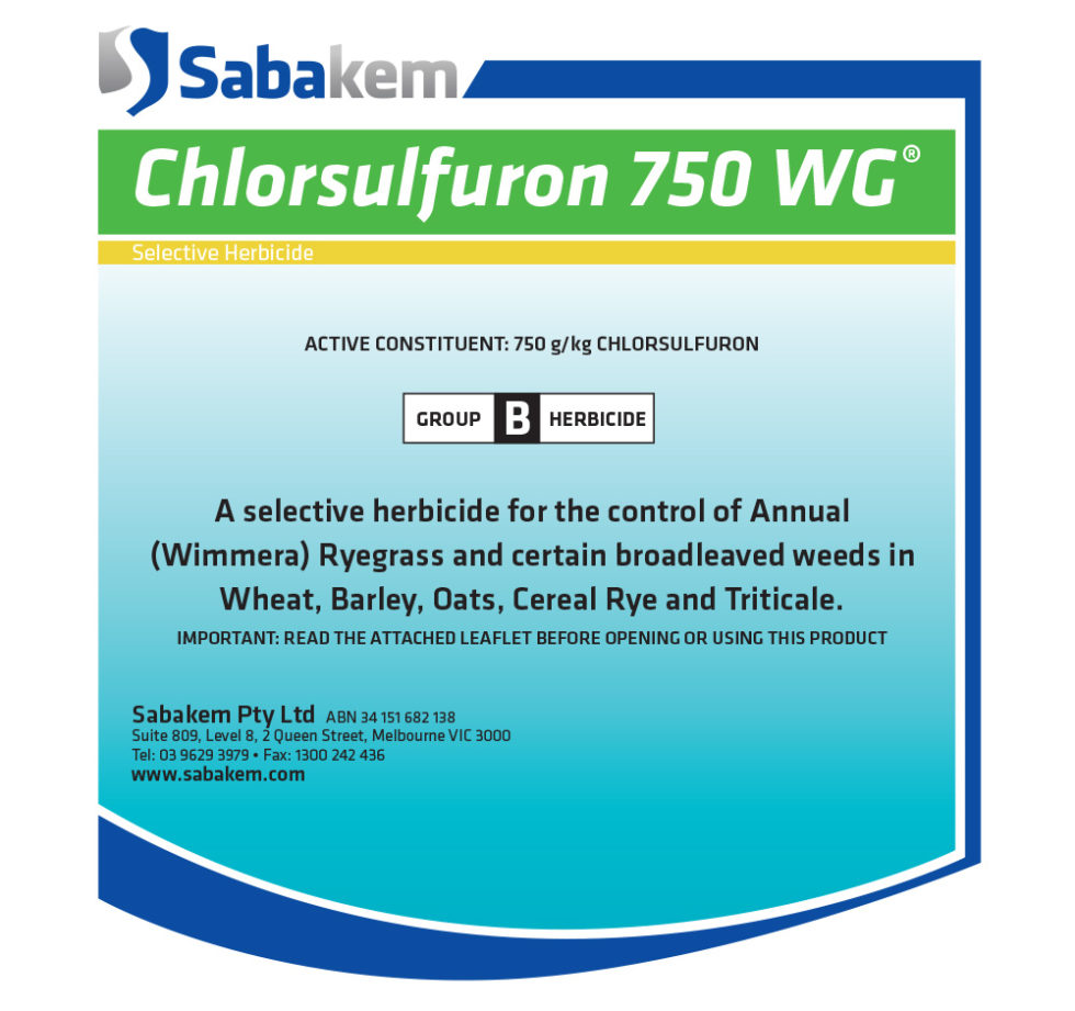 Chlorsulfuron 750WG - Sabakem