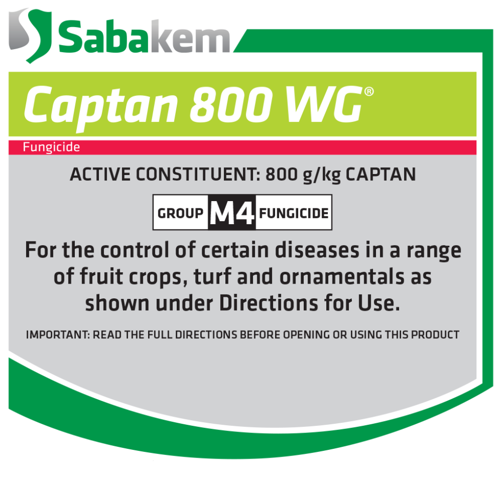 Captan 800WG - Sabakem