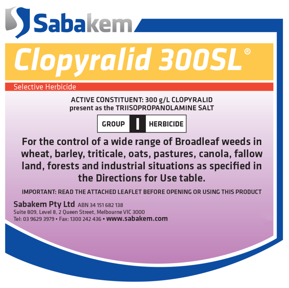 Clopyralid 300SL - Sabakem