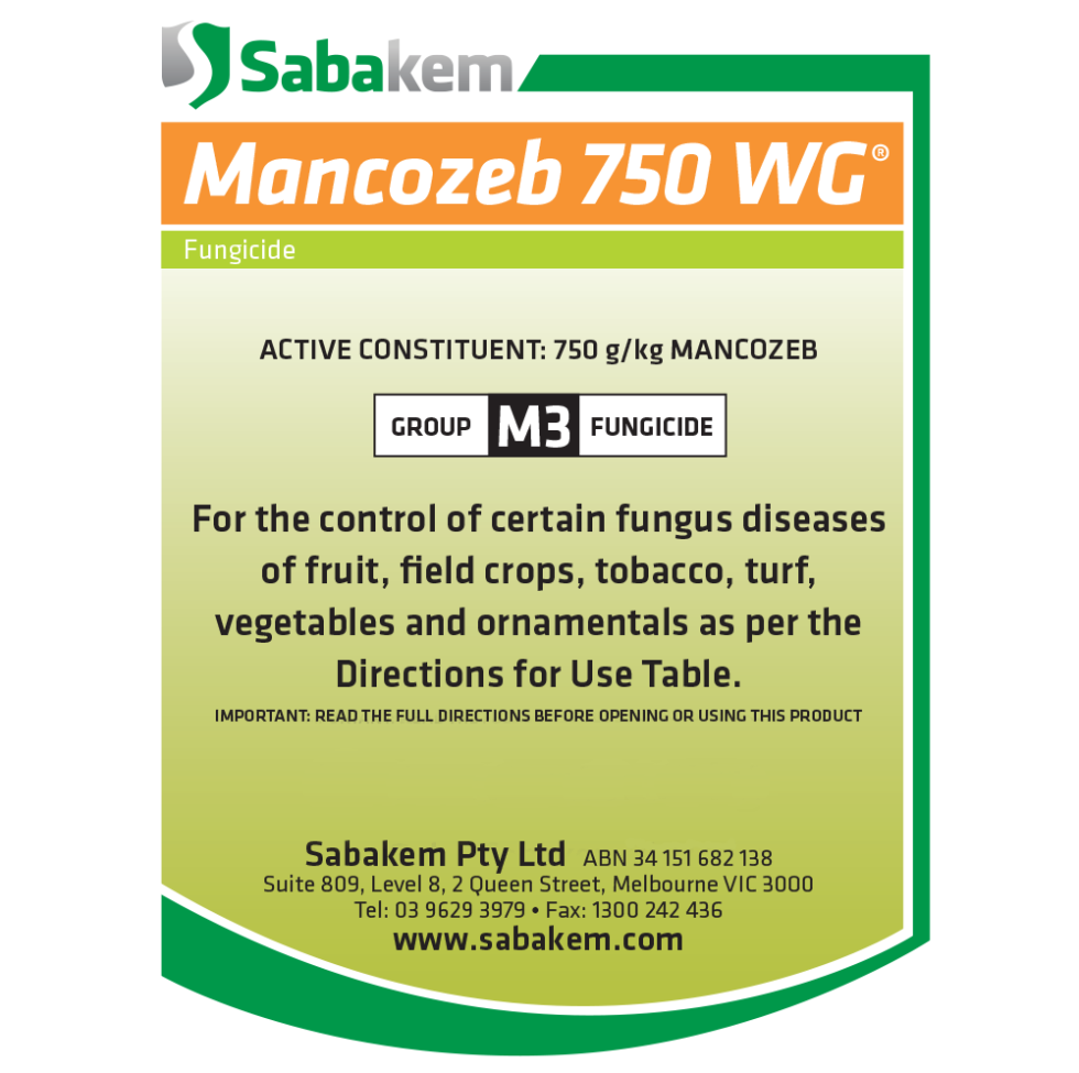 Mancozeb 750 WG - Sabakem