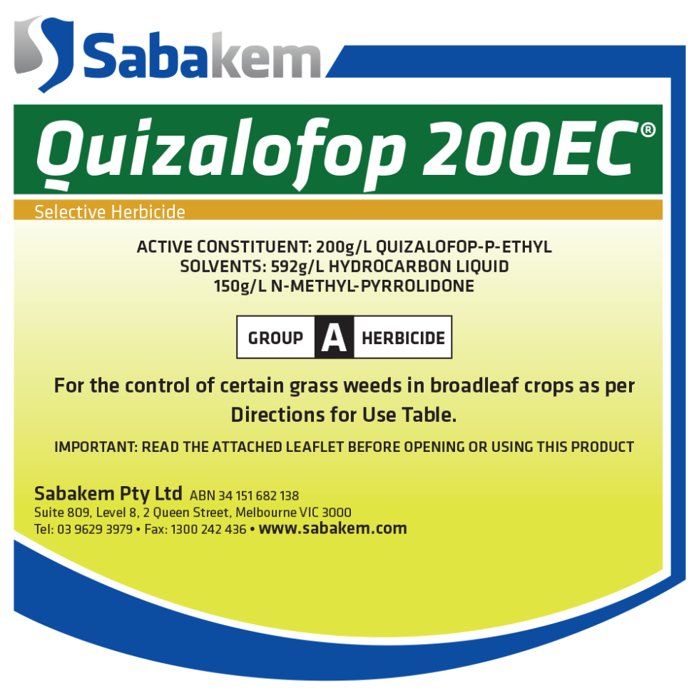 Quizalofop 200EC - Sabakem