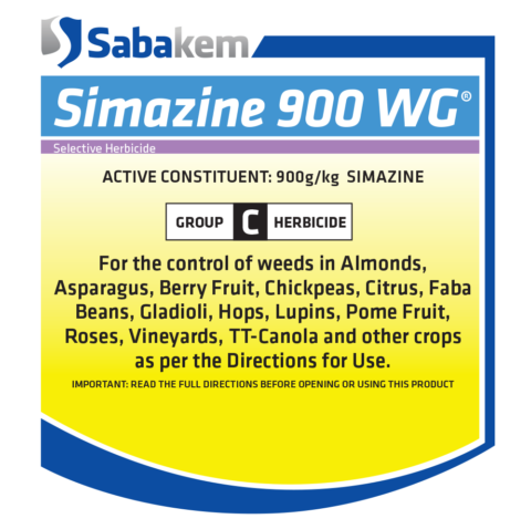 Simazine 900WG - Sabakem