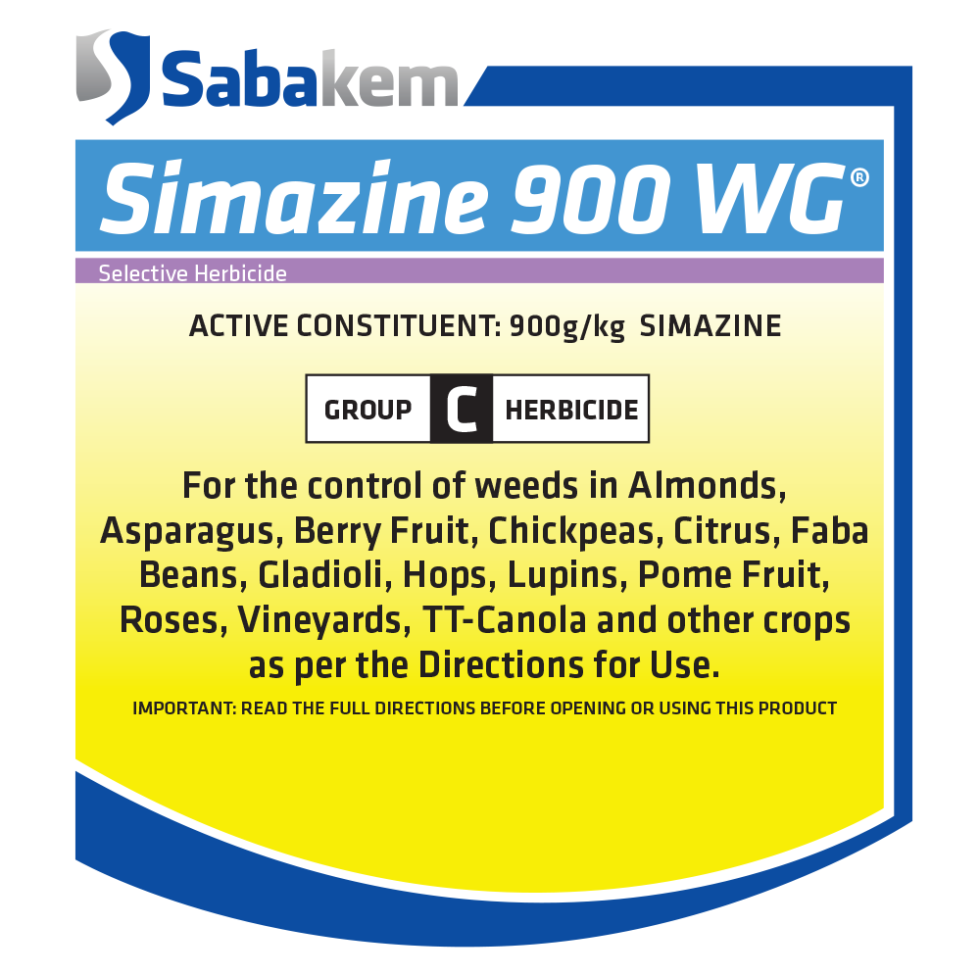 Simazine 900WG - Sabakem