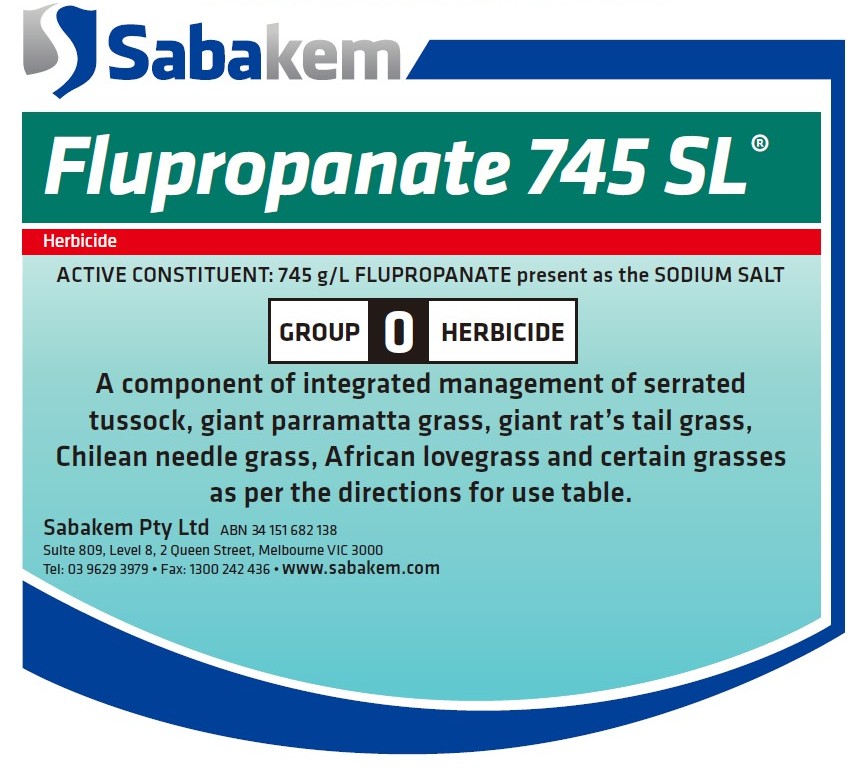 FLUPROPANATE 745 SL - Sabakem